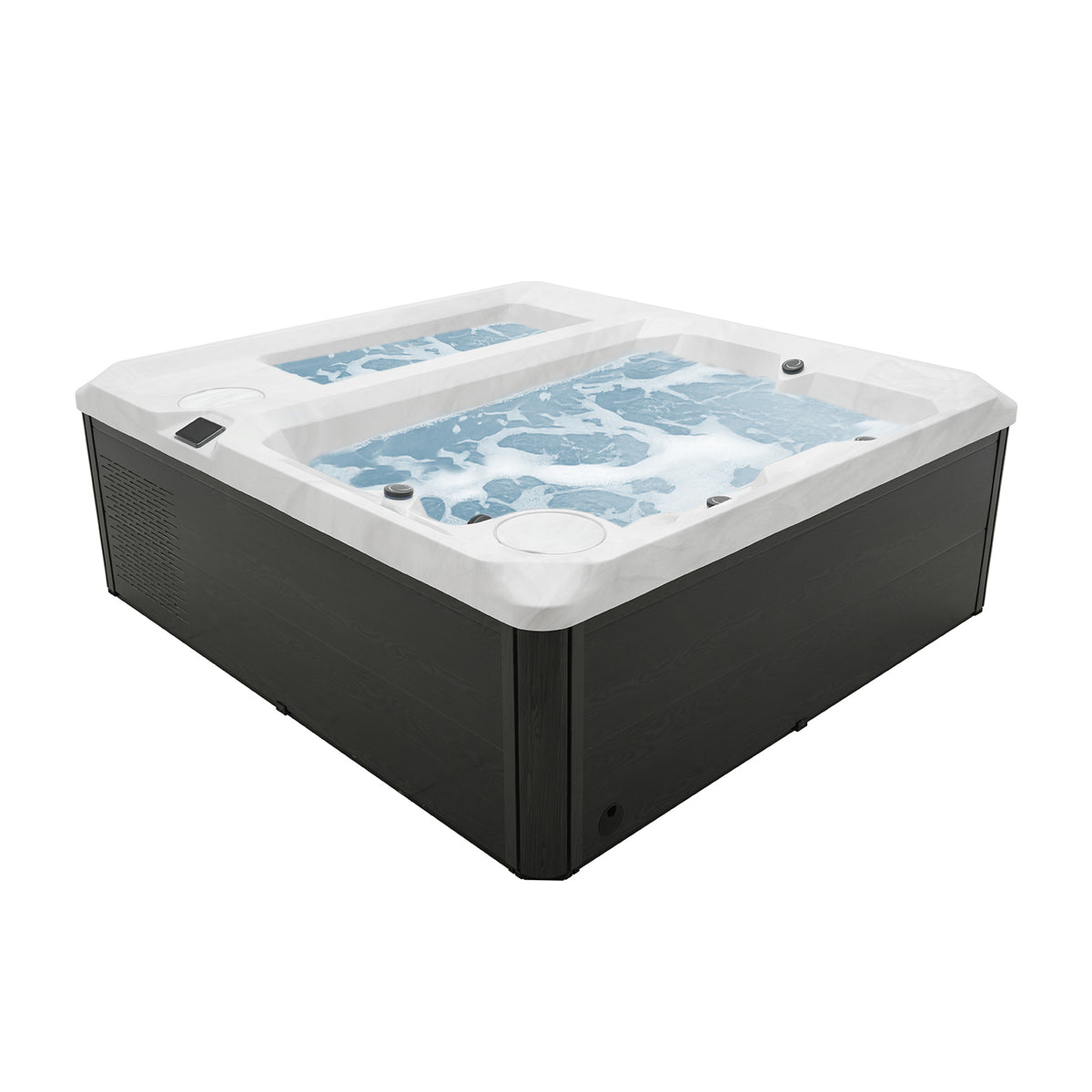 LifeTrend Sierra 3 Person Hot Tub & Cold Plunge Combo | MakeLifeEasy ...